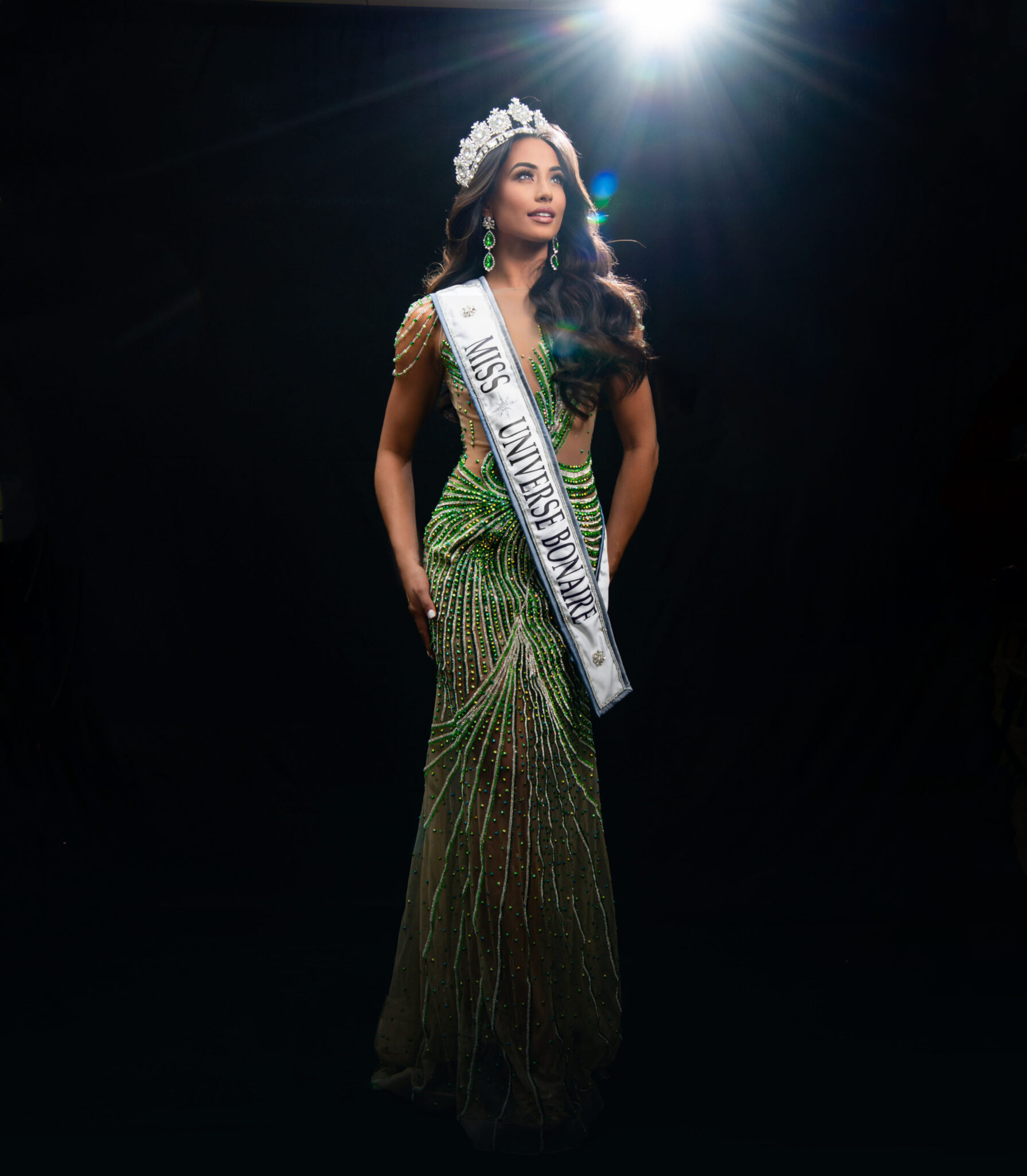 Ruby Pouchet gekroond tot Miss Universe Bonaire 2024. In november doet zij mee in Mexico ...